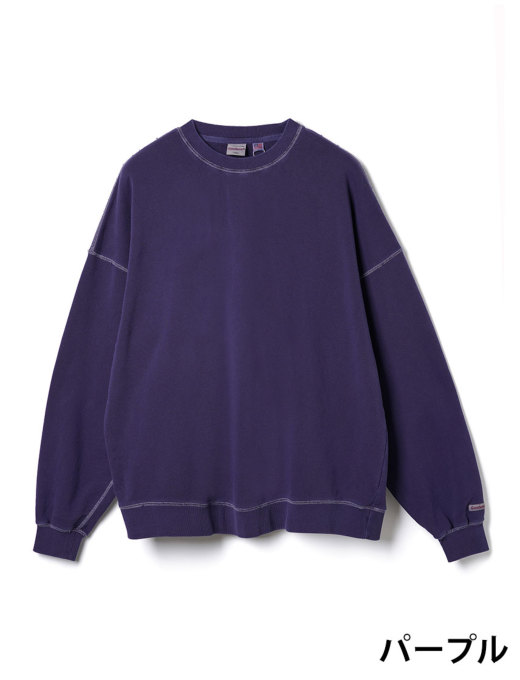 Goodwear】USAコットン製品染めBIGトレーナー|メンズカジュアル Goodwear】USAコットン製品染めBIGトレーナー|メンズカジュアル